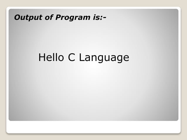 C Programming Language Tutorial for beginners - JavaTpoint | PPTX ...