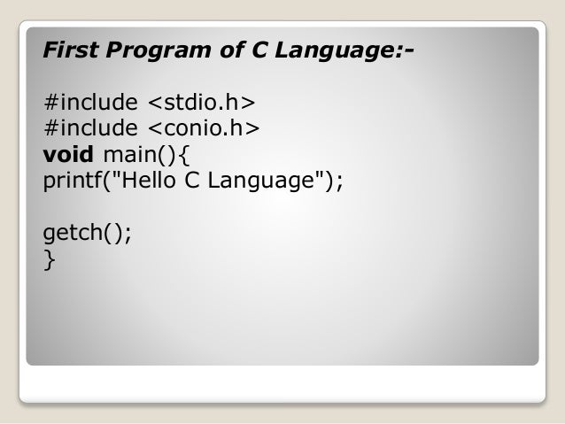 C Programming Language Tutorial For Beginners Javatpoint 