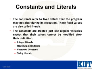 C Programming Lesson 2.pdf | Programming Languages | Computing