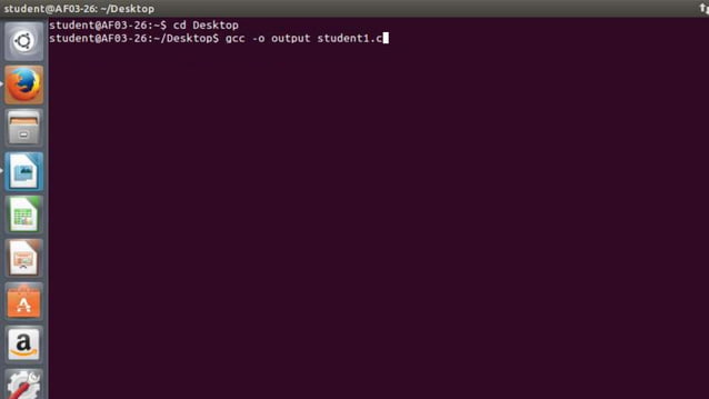 C programming on Ubuntu | PPTX