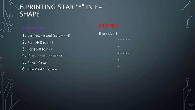 C Programming Pattern Ppt 7471