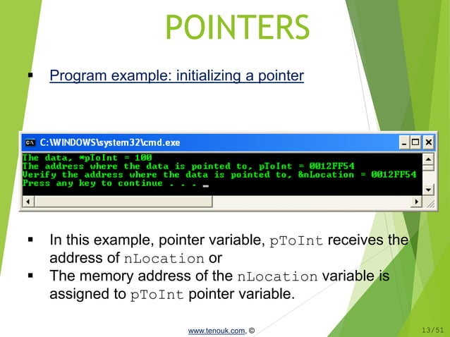 Cprogrammingpointerstypeppt