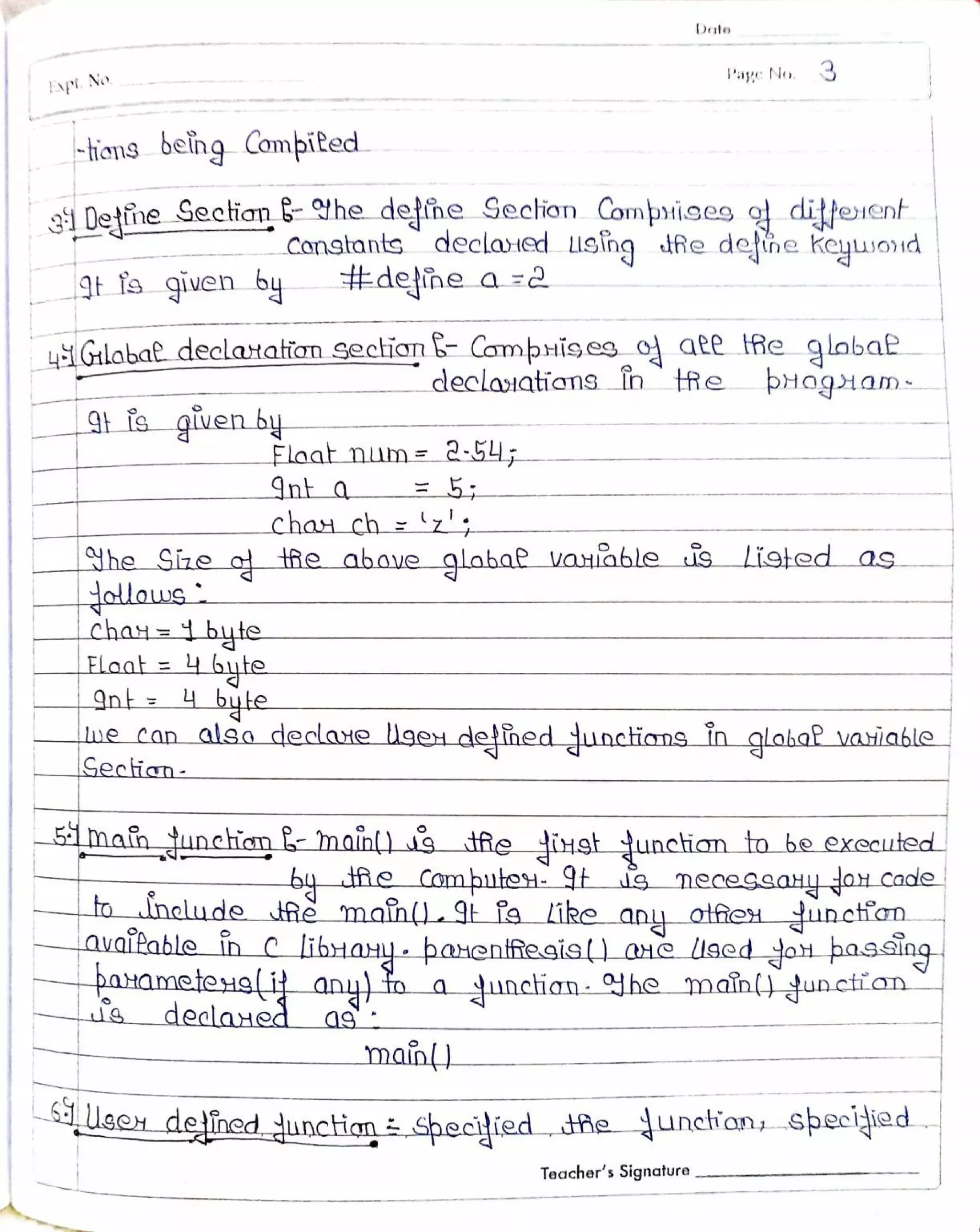 C Programming Practical Filepdf Pdf