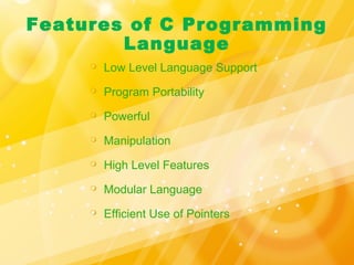 C programming presentation for university | PPT