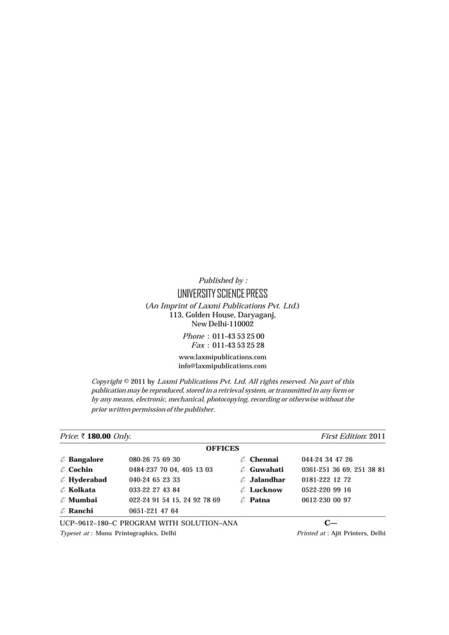 C programing for BCA Sem 1. JJ College | PDF