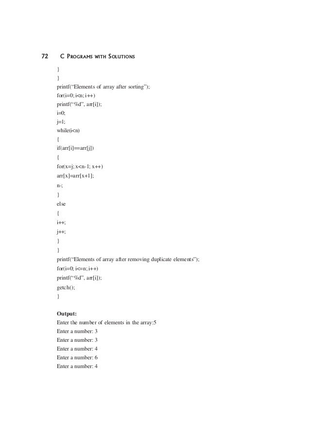 C programing for BCA Sem 1. JJ College