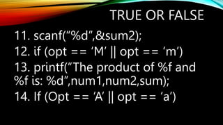 C programming Quiz t or f.pptx