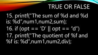 C programming Quiz t or f.pptx