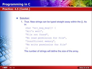 C programming session 05 | PPS | Programming Languages | Computing
