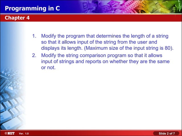 C programming session 07 | PPT