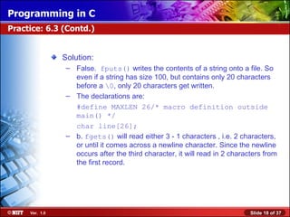 C programming session 11 | PPT