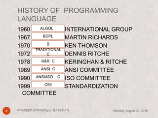 C programming slide c01 | PPTX