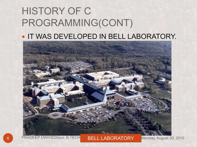 C programming slide c01 | PPTX