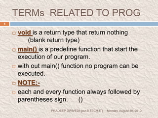 C programming slide c02 | PPT