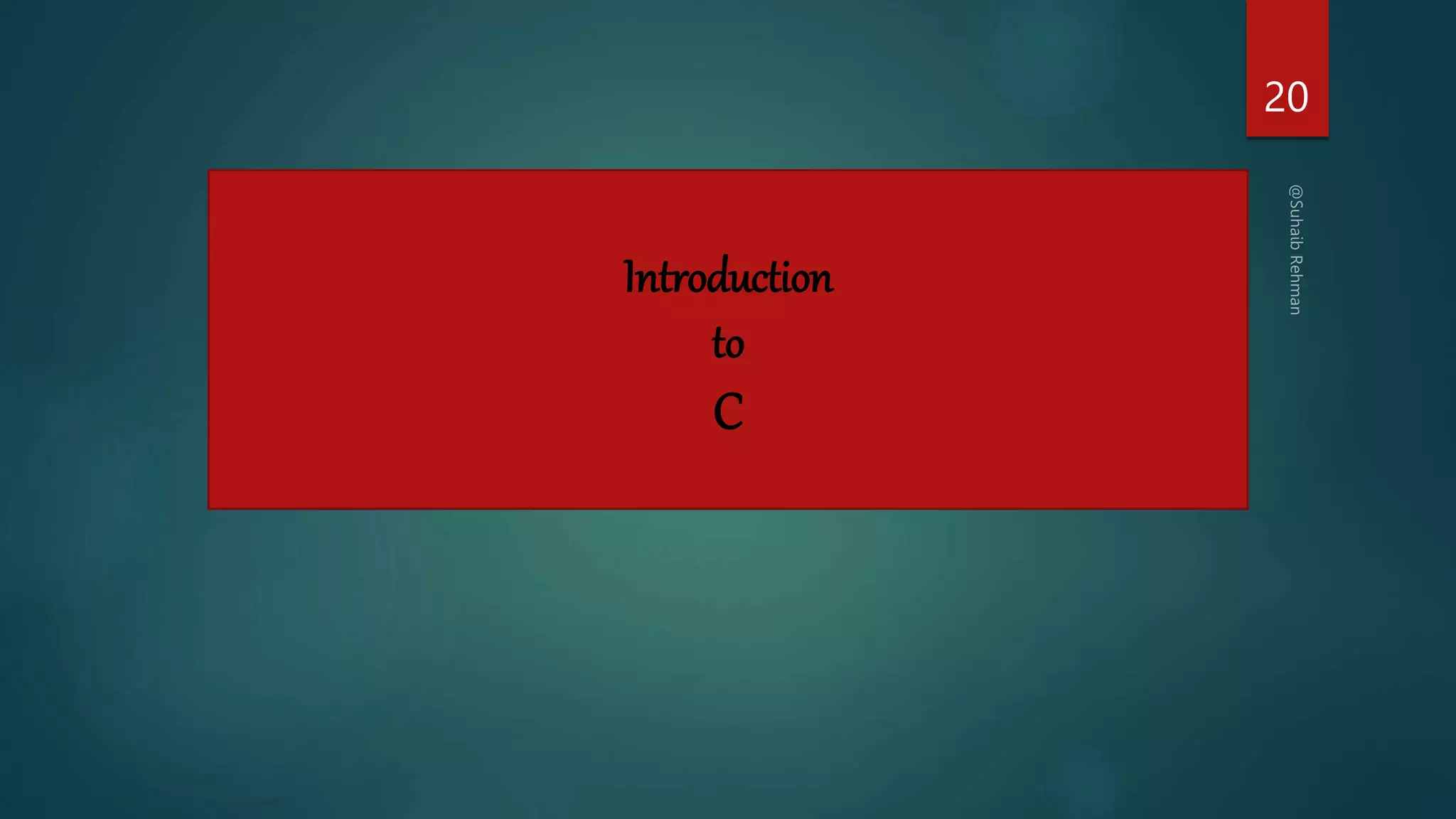 C Programming Pptx