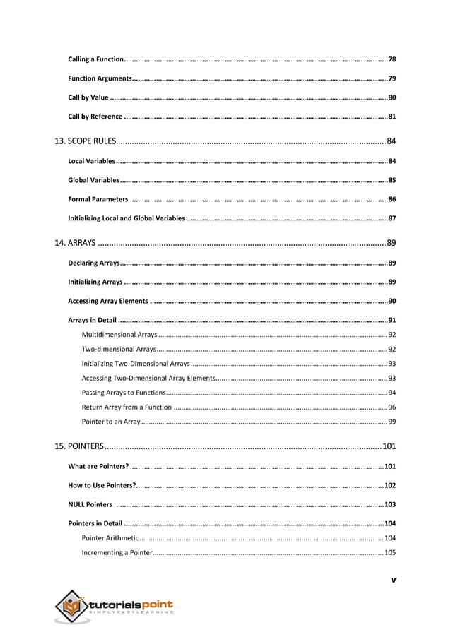 Cprogramming tutorial | PDF