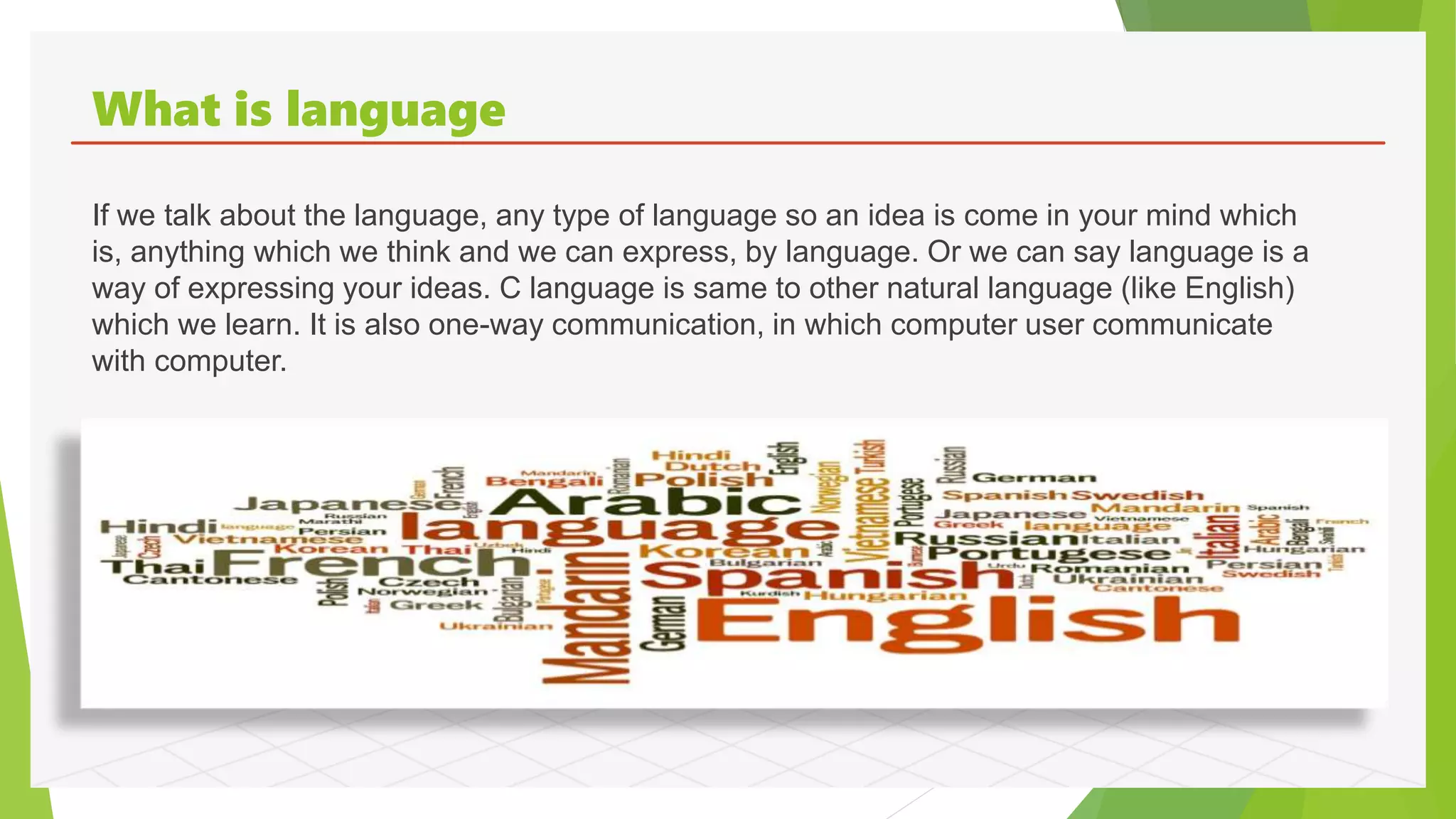 C Programming Tutorial Ppt