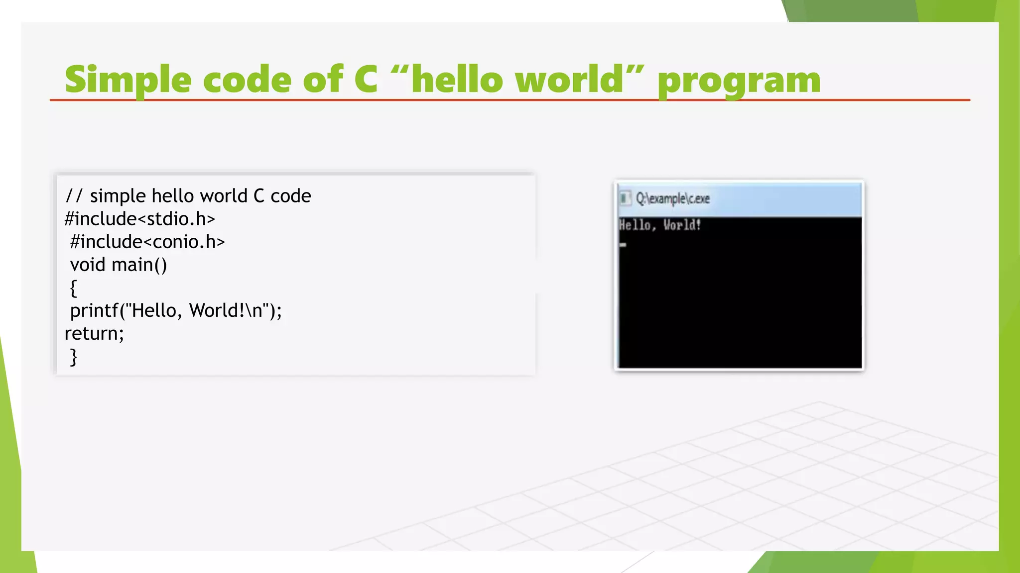 C Programming Tutorial Ppt