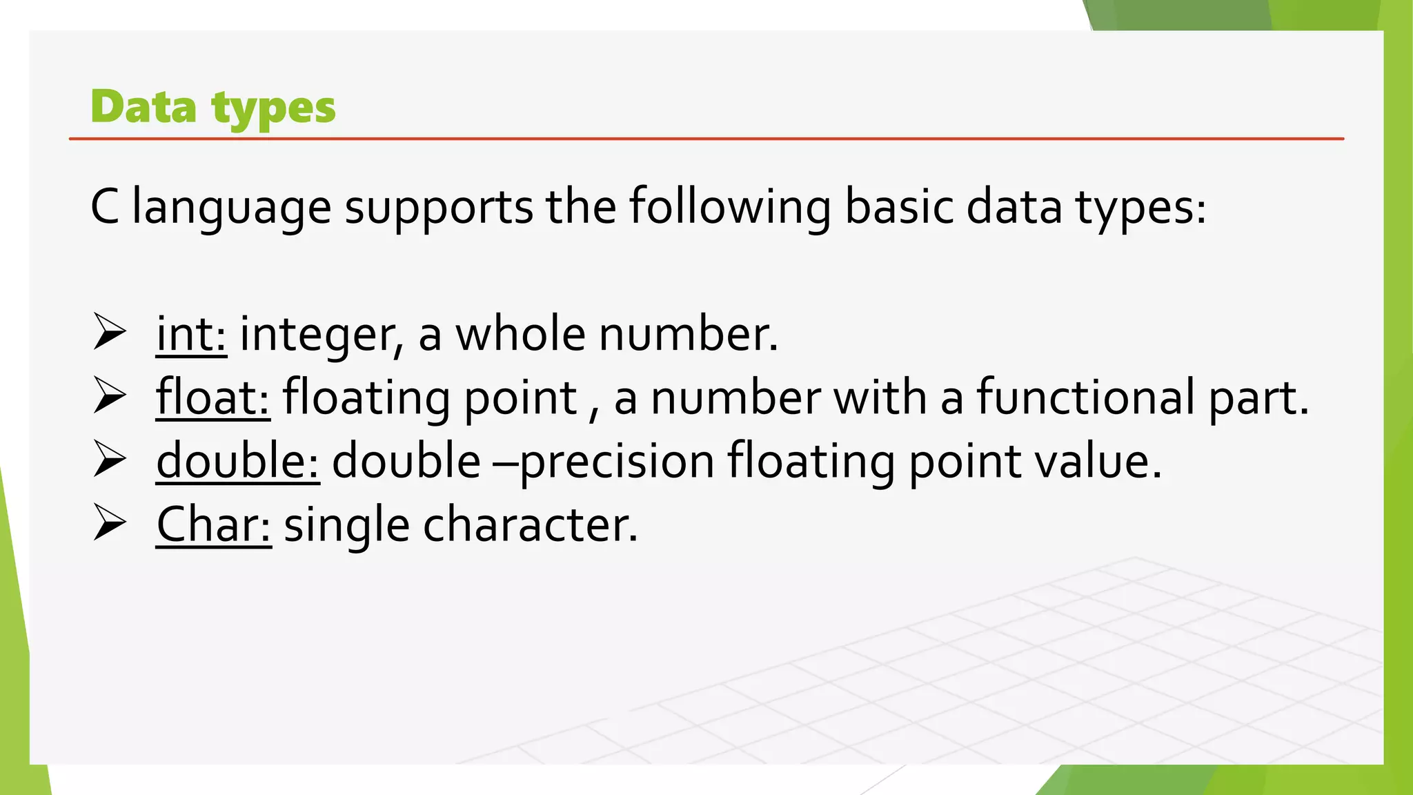 C Programming Tutorial Ppt
