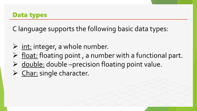 C programming tutorial | PPT C programming tutorial | PPT