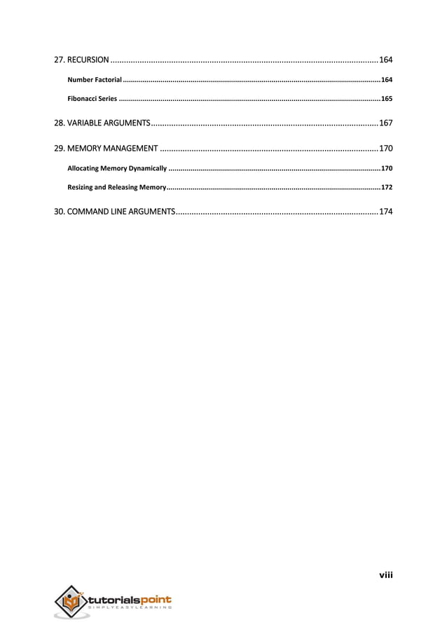 c programming tutorial................... | PDF