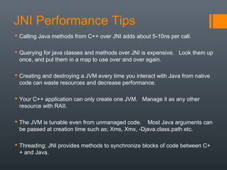 C++ programming with jni | PPT