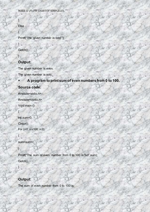 C program report tips | DOCX