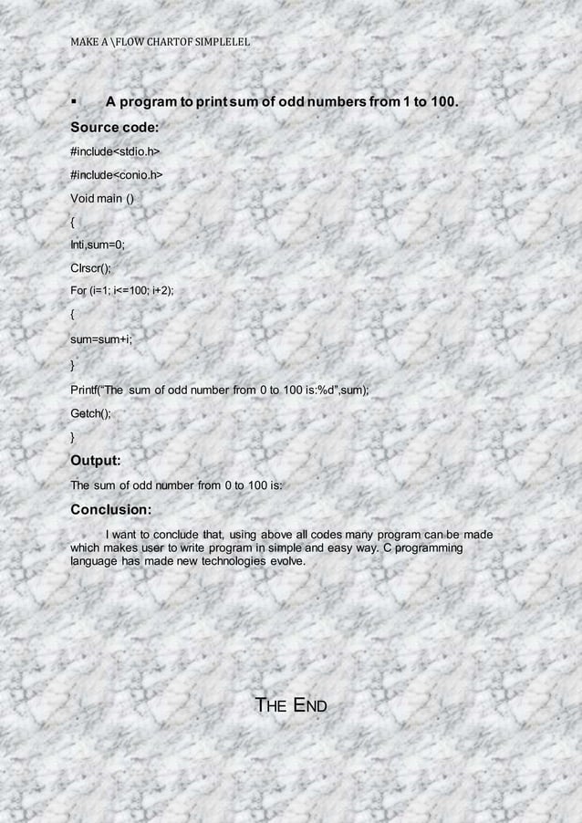 C program report tips | DOCX