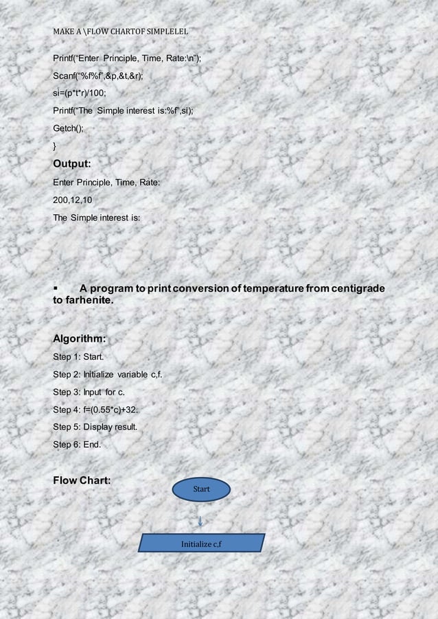 C program report tips | DOCX