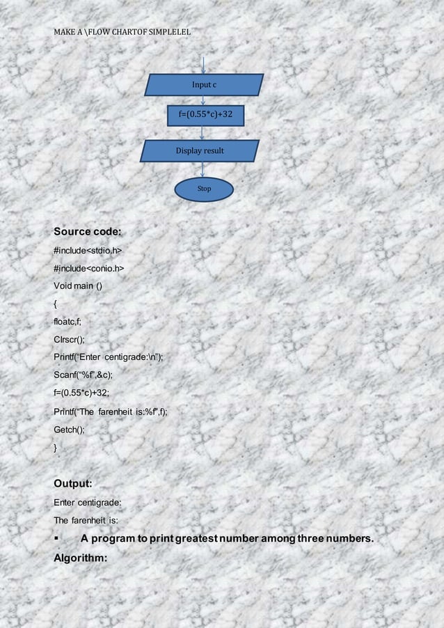 C program report tips | DOCX