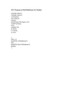 C programs | PDF