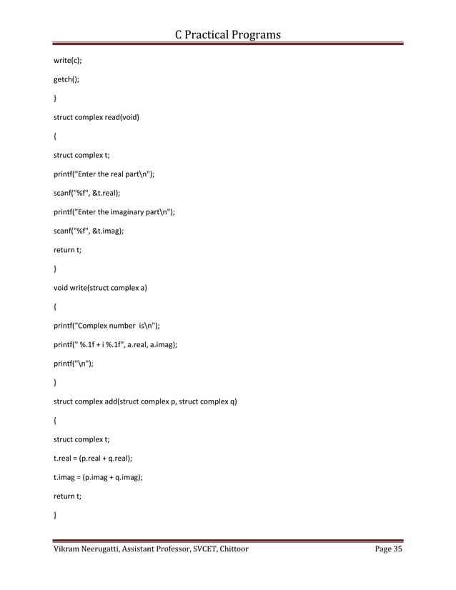 C programs | PDF