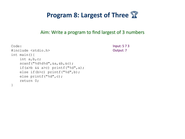 C_Programs_First10 codes in c language program | PPTX