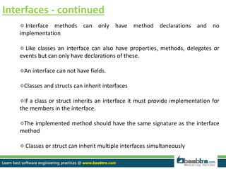 C# program structure | PPTX