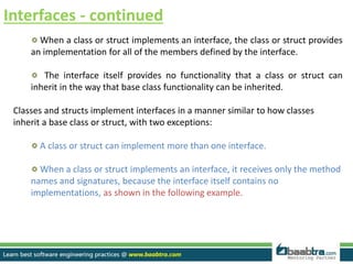 C# program structure | PPTX | Programming Languages | Computing
