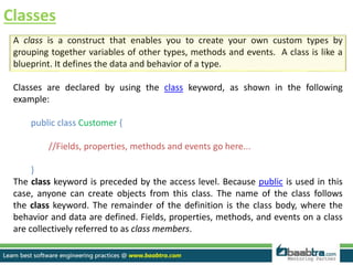 C# program structure | PPTX