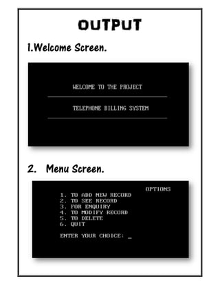 computer science project class 12th | PDF