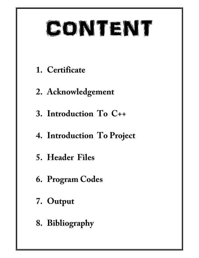 Computer Science Project Class 12th Pdf 6694