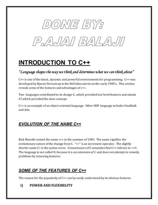 C++ project | DOCX | Programming Languages | Computing