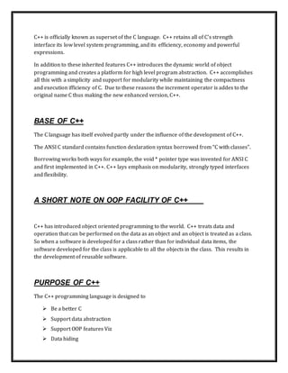 C++ project | DOCX