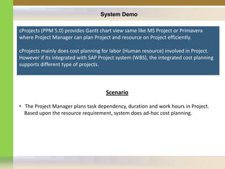 SAP cProjects | PPSX