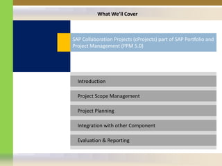 SAP cProjects | PPSX