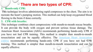 CPR, or cardiopulmonary resuscitation.pptx