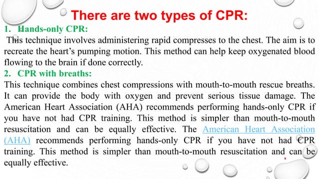 CPR, or cardiopulmonary resuscitation.pptx