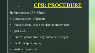CPR ppt | PPT