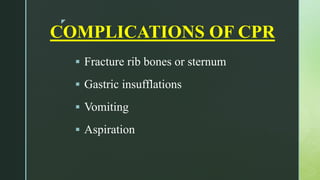 CPR ppt | PPTX