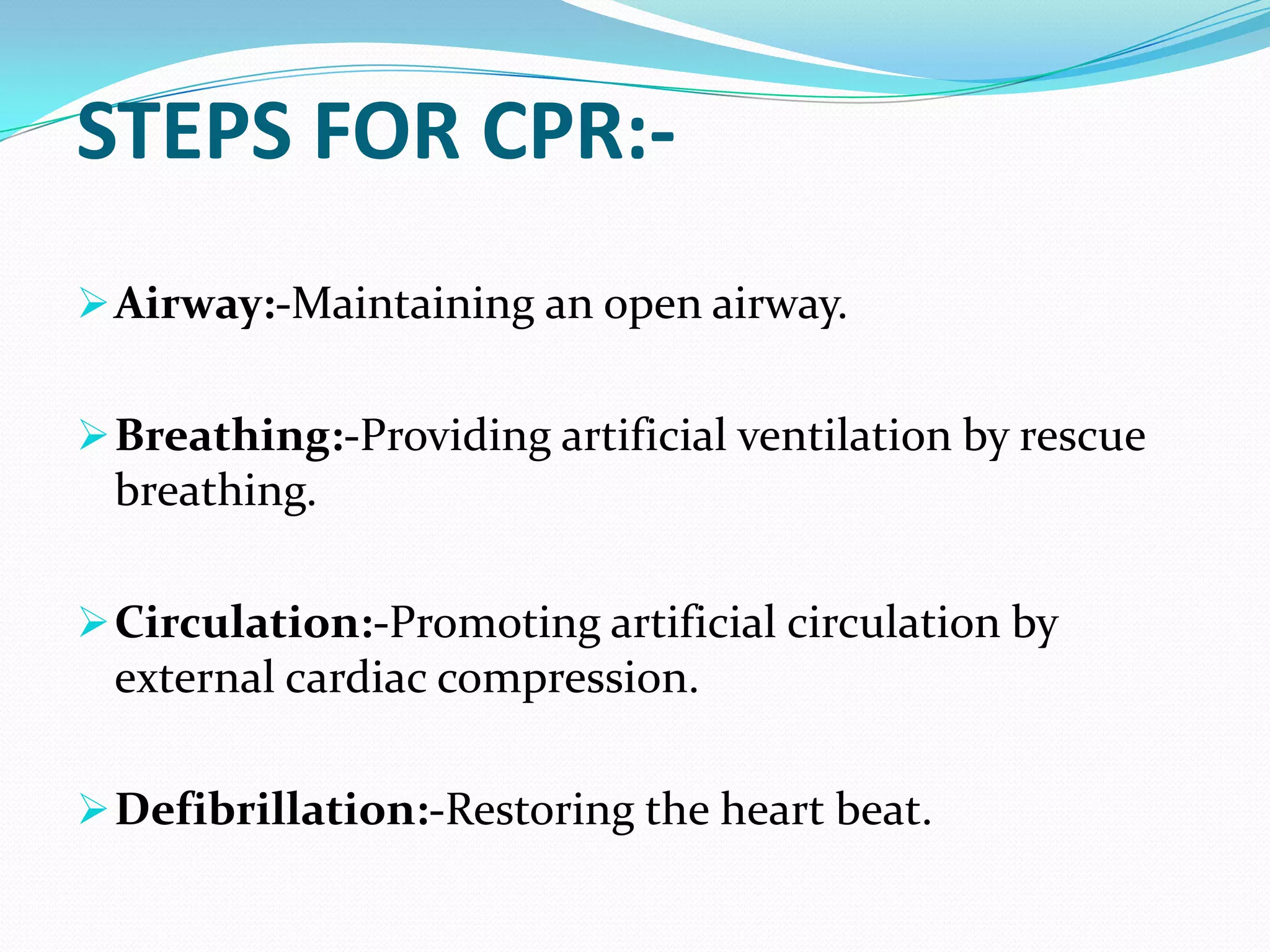 Cpr ppt | PPTX