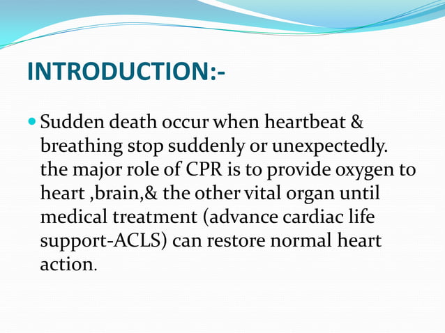Cpr ppt | PPTX | First Aid | Injuries