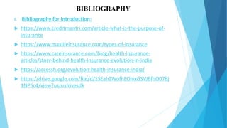 Presentation on Health Insurance | PPTX