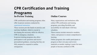 Effective CPR Practice: Techniques for High-Quality Resuscitation | PPTX